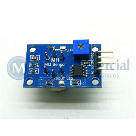 Sensor De Monóxido De Carbono E Gases Inflamáveis Mq 9 Compatível Com Arduino Gc 39