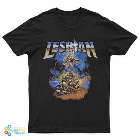 Lesbian Warrior Princess Dark Fantasy Lgbt Meme T Shirt