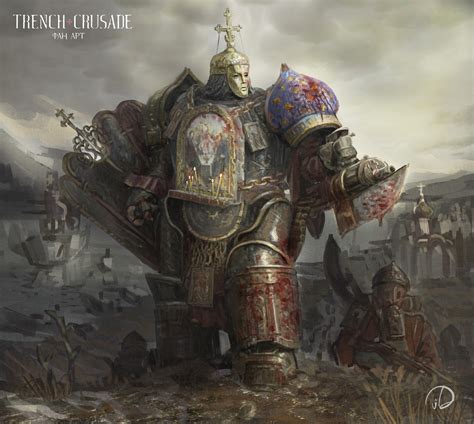 Novgorod Hercules Trench Crusade Art Danila Ignatikov Safereactor
