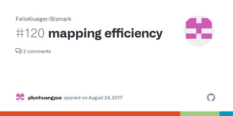 mapping efficiency · issue 120 · felixkrueger bismark · github
