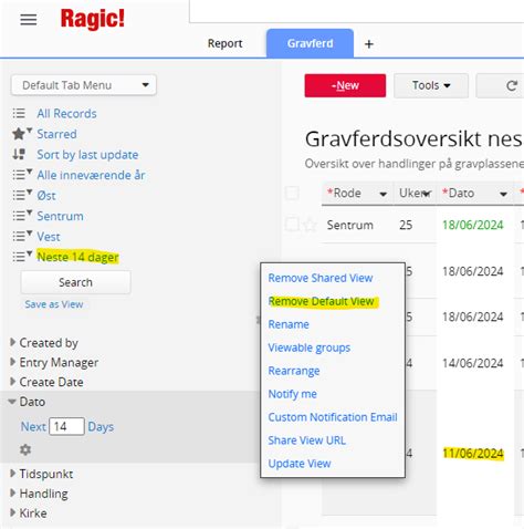Default View Dont Work Bugs Ragic Community