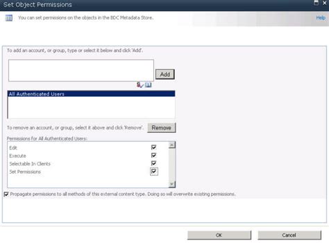 sharepoint 2010 external lists with bcs for external lob systems
