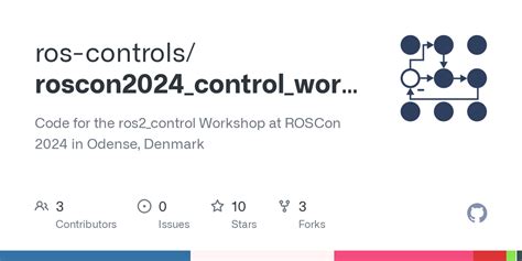 Github Ros Controlsroscon2024controlworkshop Code For The Ros2control Workshop At Roscon