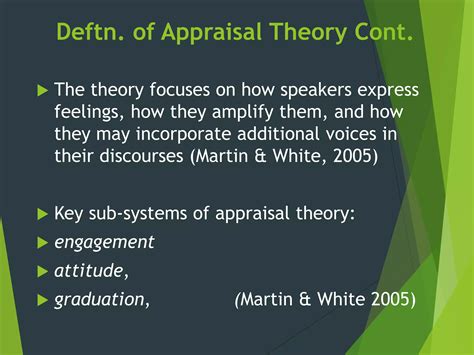 Appraisal Theory Pptx