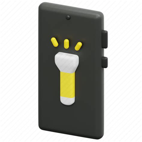 Flashlight Ui Torch Smartphone Light Illumination Cell Icon Download On Iconfinder