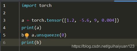 pytorch学习之 squeeze 和unsqueeze 函数功能及使用 csdn博客
