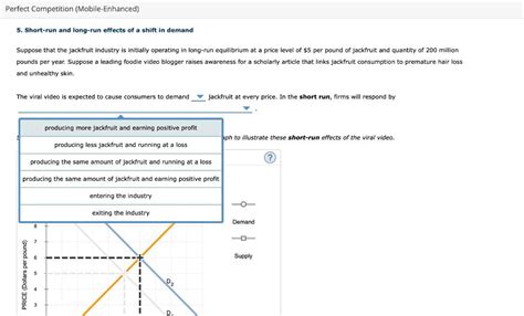 solved 5 short run and long run effects of a shift in