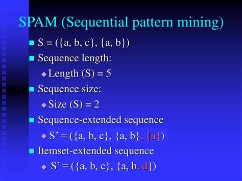 Sequential Pattern Mining Using A Bitmap Representation Ppt Download