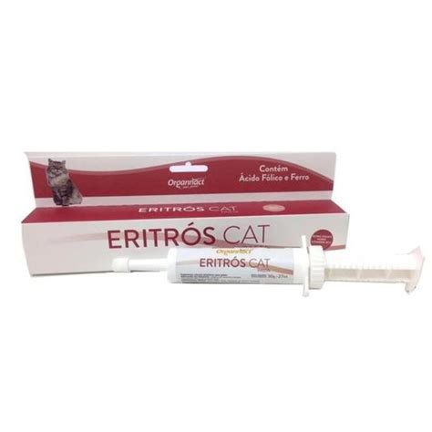 Eritrós Cat Pasta 30g Organnact Pasta De Dente Pet Magazine Luiza