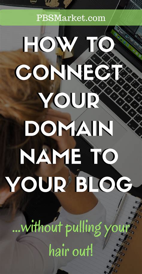how to connect your domain name to your blog pbs market