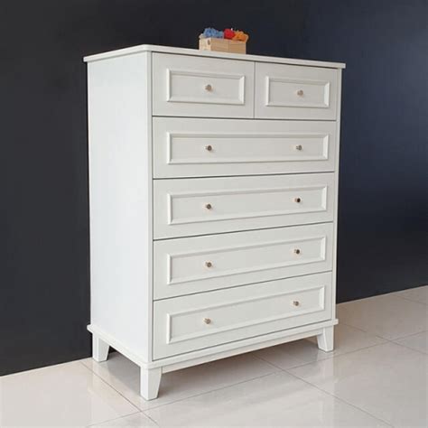 홈앤가구 크리밍 웨인스코팅 5단 원목 서랍장 900 에누리 가격비교