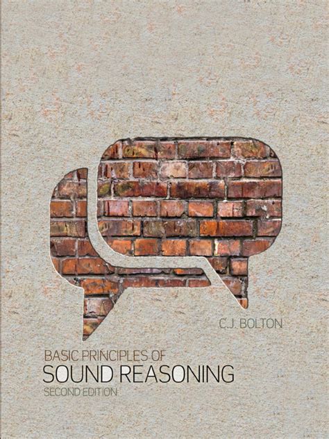 basic principles of sound reasoning pdf argument logic