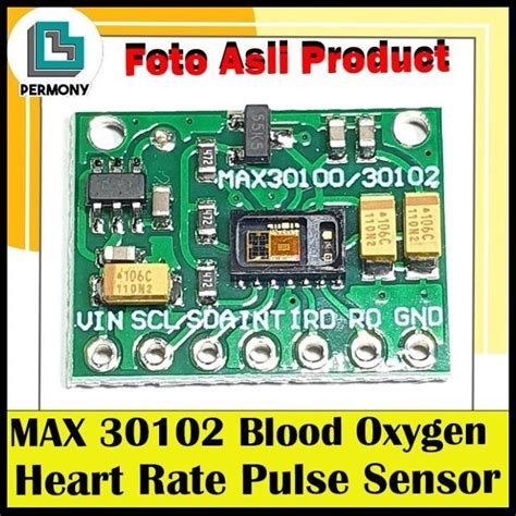 jual gratis ongkir max30102 oximeter modul heart rate sensor oxygen
