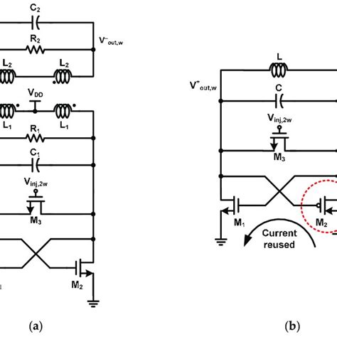 Schematic Of A Conventional Cross Coupled Pair Ilfd With Fourth Order