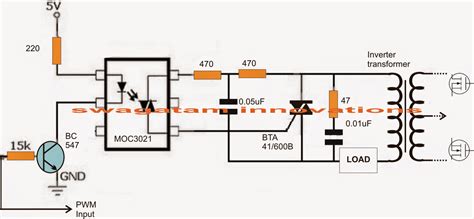 PWM Controlled Fan Dimmer Switch Circuit