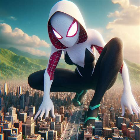 Ai Art Spider Gwen 9 By Fernorex92 On Deviantart