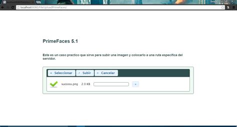 Error En El Código Fileupload Primefaces 51