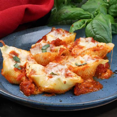 Stuffed Shells For One One Dish Kitchen