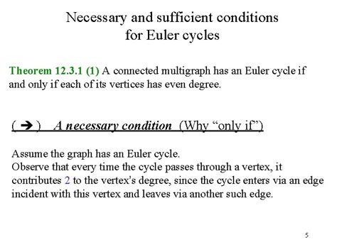 Euler Paths And Circuits The Bridges Of