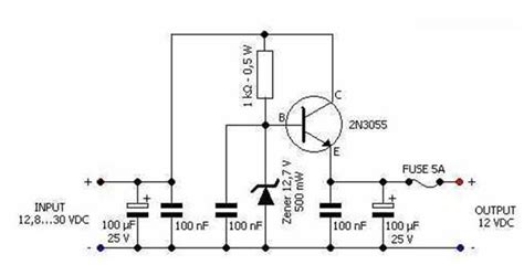 Volt Voltage Regulator Wiring Diagram