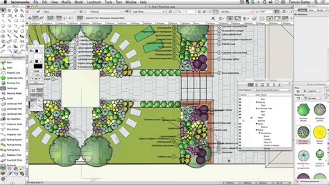 Vectorworks 2017 Site Design Place Plants Youtube