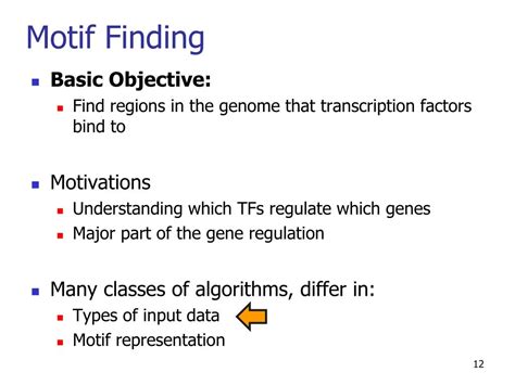 Ppt Regulatory Motif Finding Powerpoint Presentation Free Download