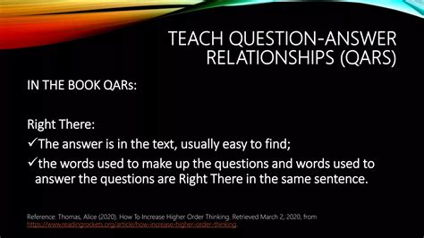 HIGHER ORDER THINKING PPT