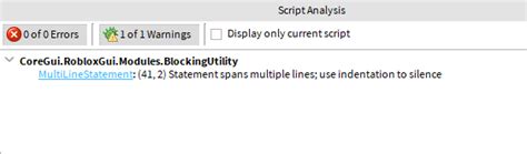 Error Coming From Core Roblox Script Unable To Silence Scripting