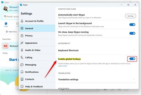 Enable Skype Global Hotkeys In Windows 11 Geek Rewind