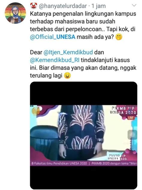 Viral, Video Ospek Mahasiswa Baru Unesa Dibentak-bentak Panitia, Begini ...