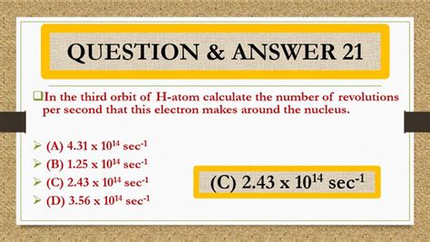Atomic Structure Multiple Choice Questions
