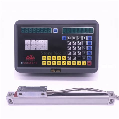 Single One Axes DRO Kit 1 Axis DRO Digital Readout With 0 1000mm 0 001mm 0 005mm TTL 5VDC Linear