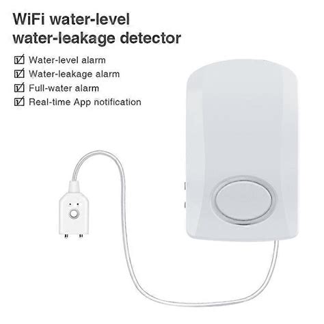 130dB Water Leakage Alarm Detector Sensor Detection Flood Alert Overflow Home Security Alarm