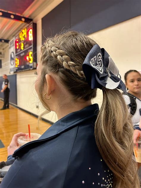Cheer Hair Inspo Cheer Hair Cheerleading Hairstyles Sports Hairstyles