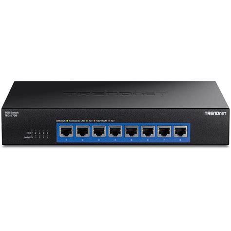 10G Switches 8 Port 10G Switch TRENDnet TRENDnet TEG S708