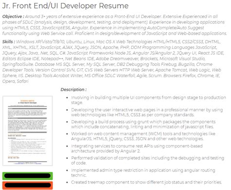 react and developer resume samples react resumes