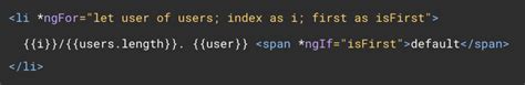 Ngfor Local Variables Angular Newsletter