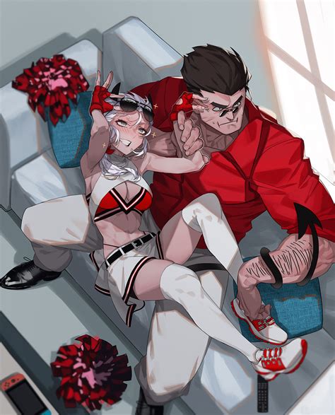 Justice And Helltaker Helltaker Drawn By Gaak11977 Danbooru