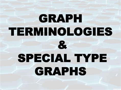 Graph Terminologies And Special Type Graphs Pptx Computer Networking