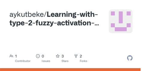 github aykutbeke learning with type 2 fuzzy activation functions to
