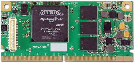 暇村の村長日記 altera fpga socを使用したlinuxを組み込める小型モジュール