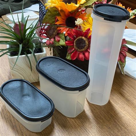 Tupperware Kitchen Tupperware Modular Storage Containers Set Of 3