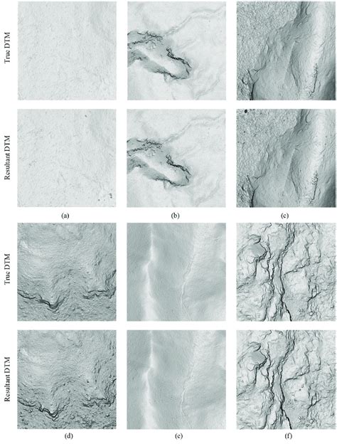 Dtms Of The Proposed Method In All Sites A F Sites 1 6 Dtms Of The Download Scientific