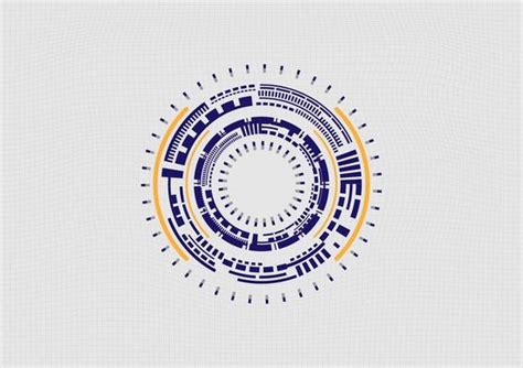 Abstract Technology Circle Vector Art Icons And Graphics For Free Download