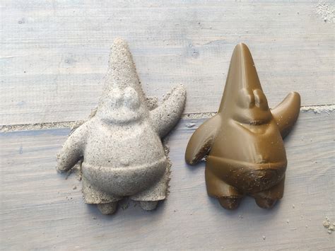 Patrick Star Sand Mold Por Sevro Descargar Modelo Stl Gratuito