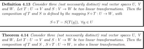 Chapter Linear Transformations Flashcards Quizlet