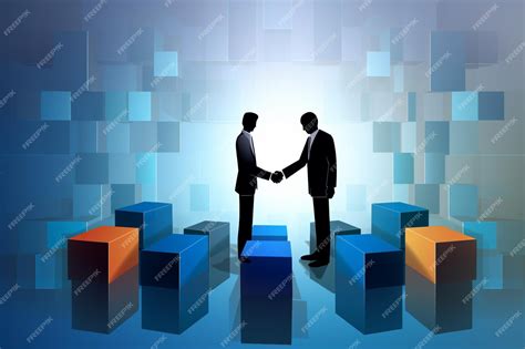 Premium Ai Image An Abstract Representation Of Negotiation Dynamics