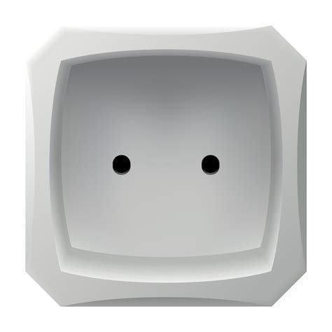 Premium Vector Realistic Socket Icon Interior Wall Outlets Or Electric Connector Power