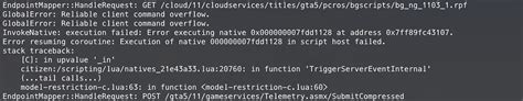 Error TriggerServerEventInternal Discussion Cfx Re Community
