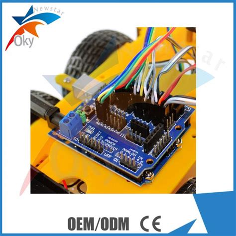 4wd diy bluetooth multi function smart intelligent robot tracking